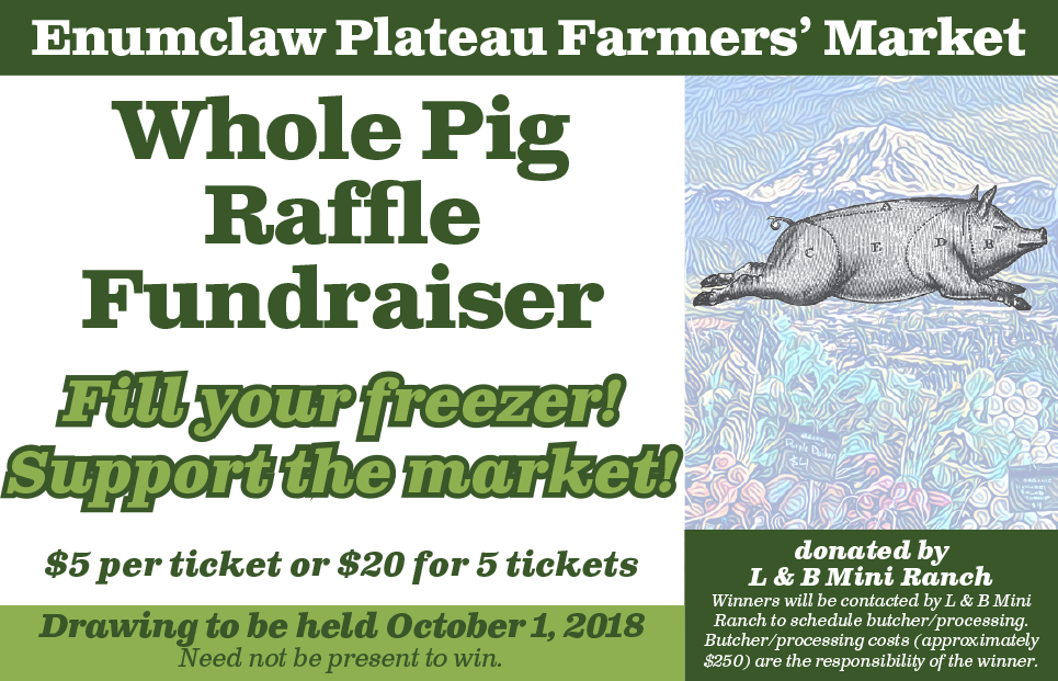 Whole Pig Raffle Fundraiser – Enumclaw Plateau Farmers’ Market